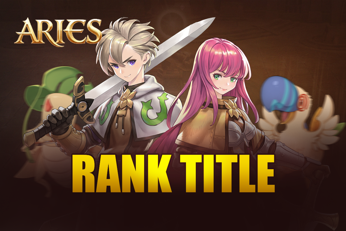RANK TITLE : Aries Ragnarok Online
